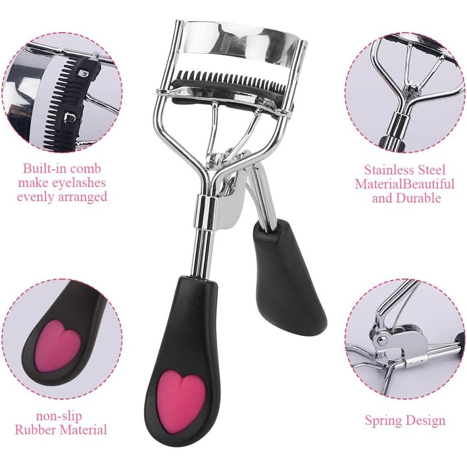 Ondulator de gene cu pieptene incorporat, Sunmostar, Inox, Negru ...