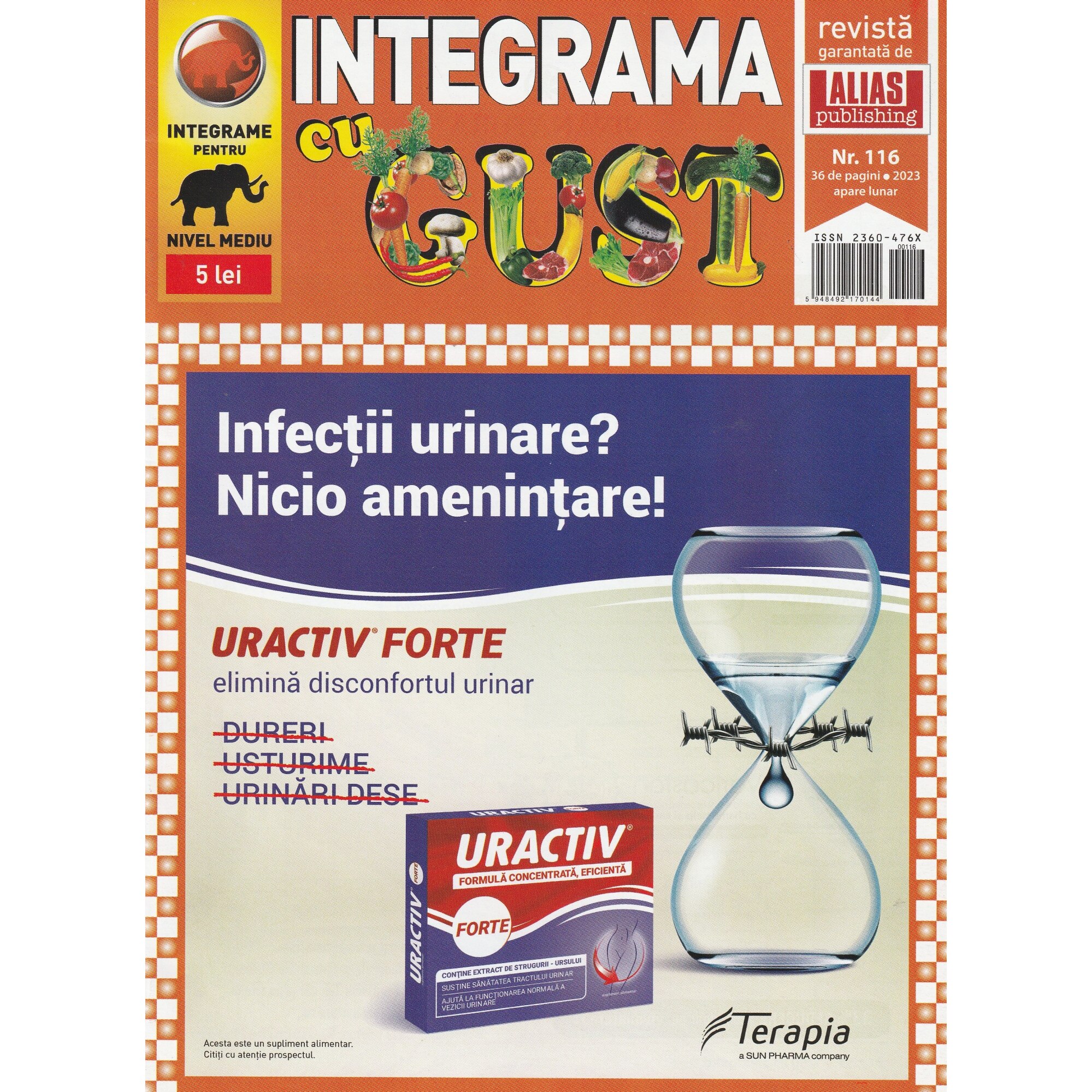 Integrame cu gust 116 - nivel mediu - eMAG.ro