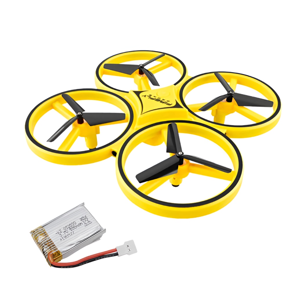 E-manor Smart Quadcopter Drón, Intelligens ütközéskerülő, LED, Súly 73g ...