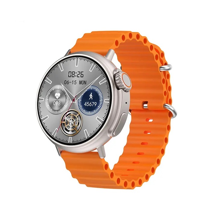 SmartWatch ISP C Tech® Ultra Sphere Watch, 1.6 IPS Retina kijelző ...