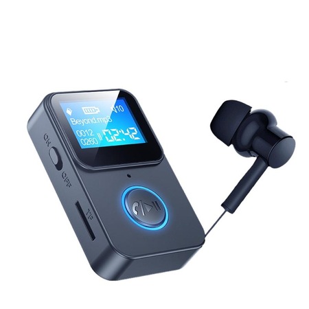 Mp3 Player Cu Bluetooth 5.0, Sunmostar, Negru - eMAG.ro