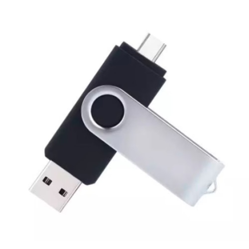 Stick de memorie Cafuneplus®, 128 GB, 2 in 1 - USB 3.0 si Type-C ...