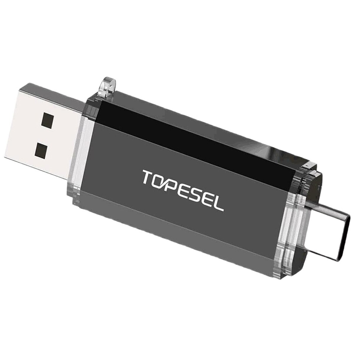 Stick de memorie Topesel U650, 128GB, 2 in 1, USB 3.0 si Type-C ...