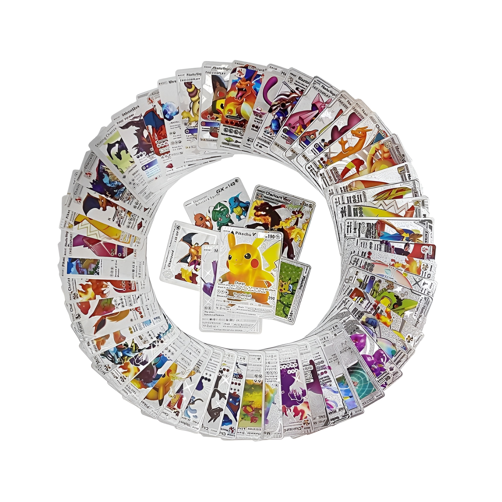 Joc de carti Pokemon Silver 55 piese, E-manor® - eMAG.ro