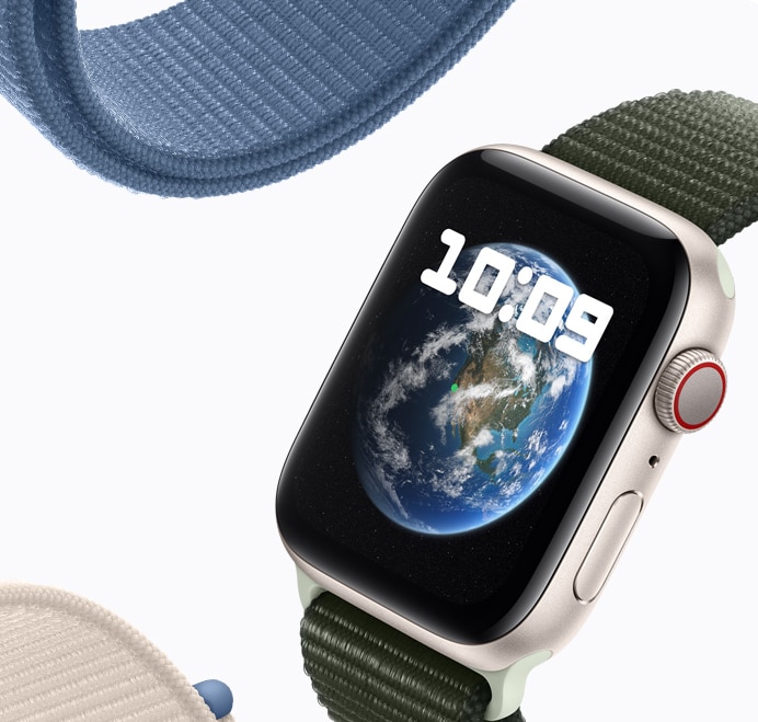 Smartwatch, Apple, Watch SE3 GPS, 40mm, Albastru - eMAG.ro