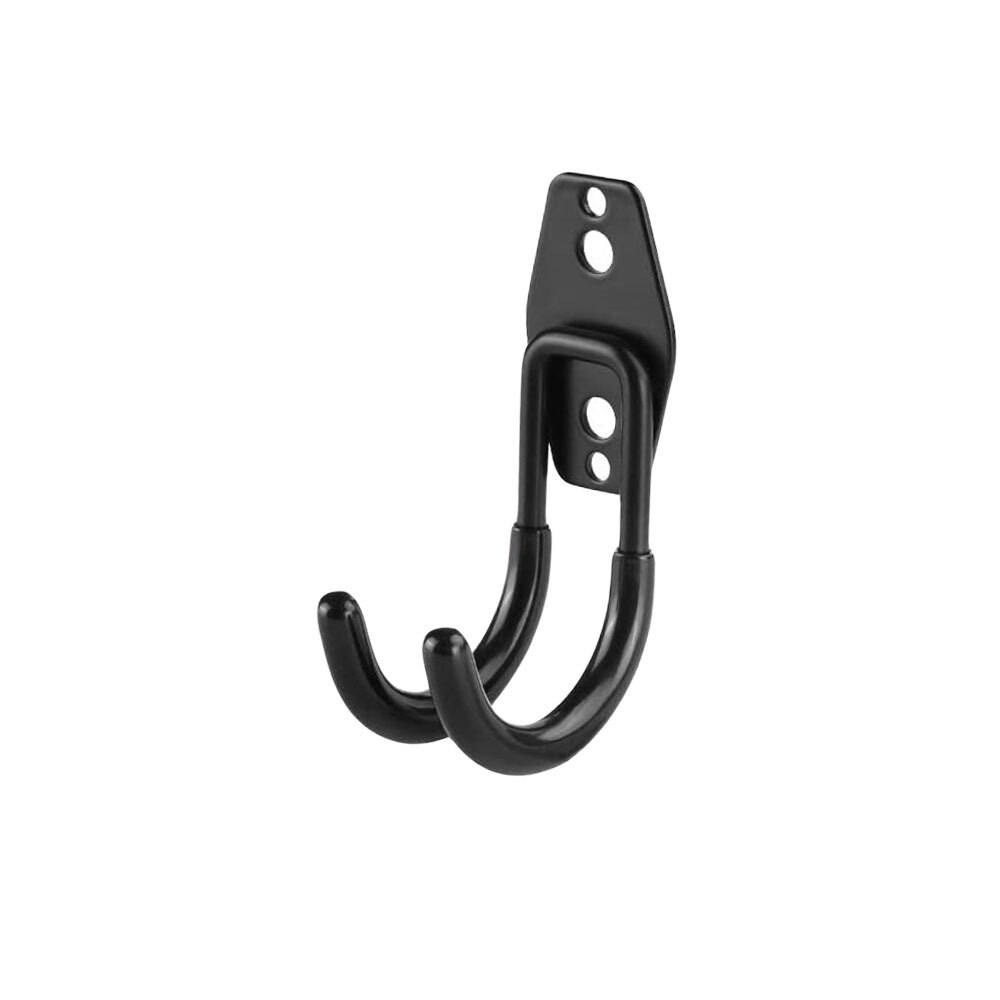 Carlig dublu pentru montare pe perete, Sunmostar, PVC, Negru - eMAG.ro