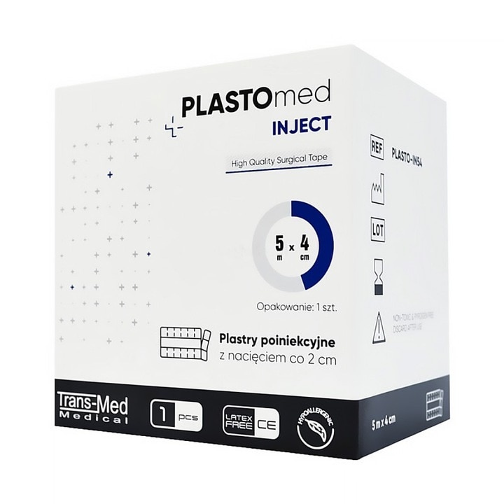Plasture post injectare PLASTOmed 5mx4cm TRANS-MED - eMAG.ro