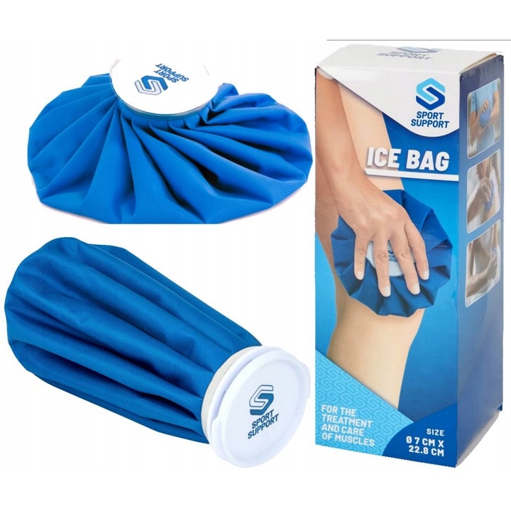 Punga de gheata, Sport Support, Nylon, Impermeabil, Reutilizabil, 7 x ...