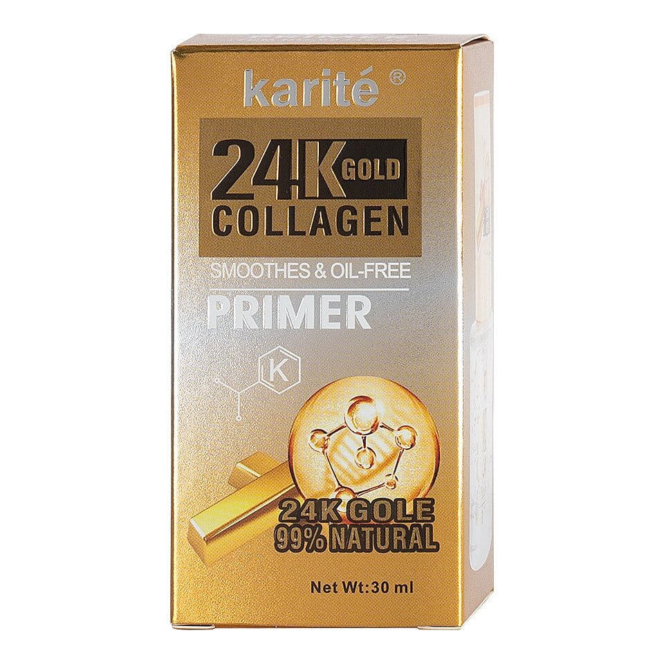 Primer Machiaj, Karite, Cu Particule de Aur 24K si Collagen, 30 ml ...