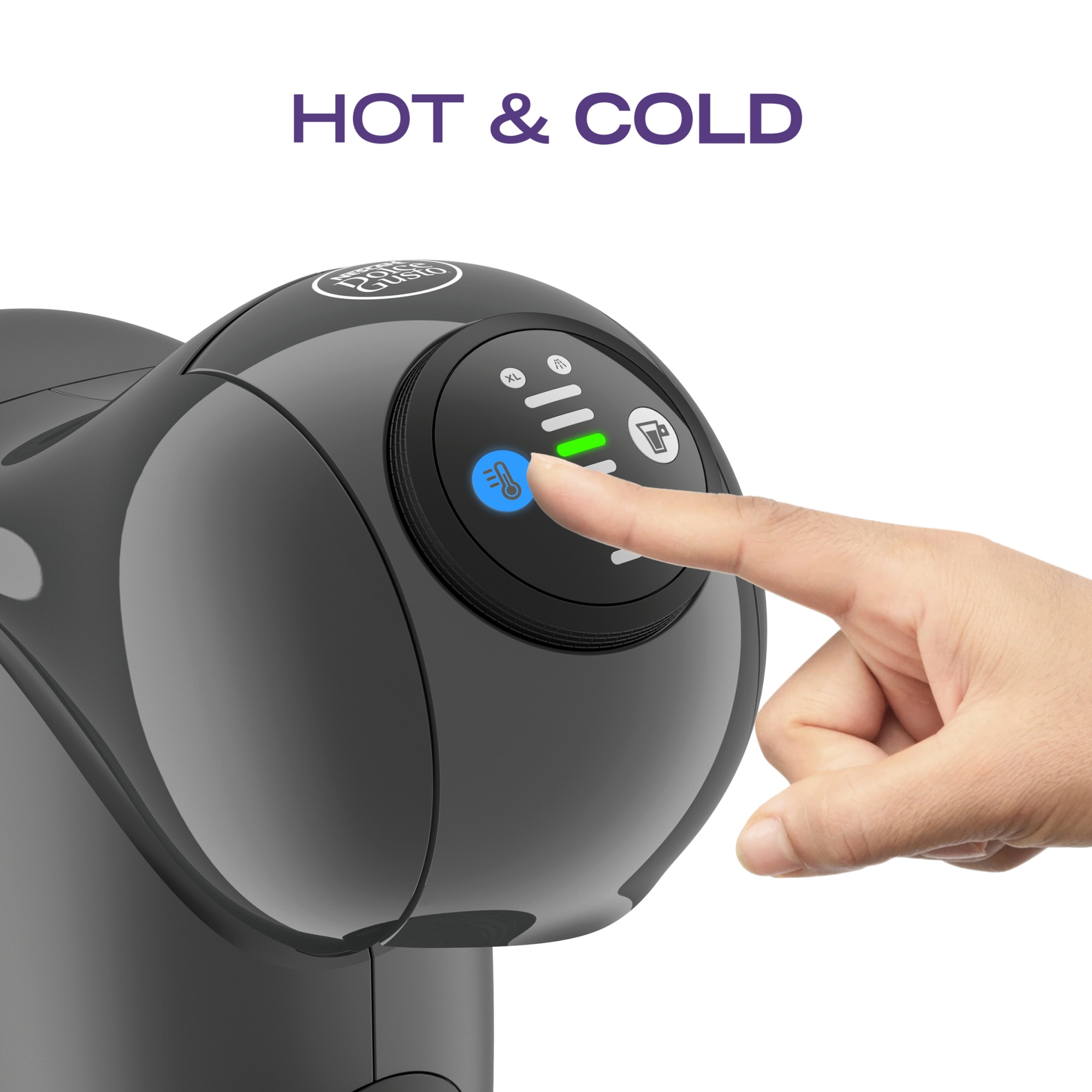 Espressor cu capsule KRUPS NESCAFÉ® Dolce Gusto® Genio S KP243B10, 15 ...