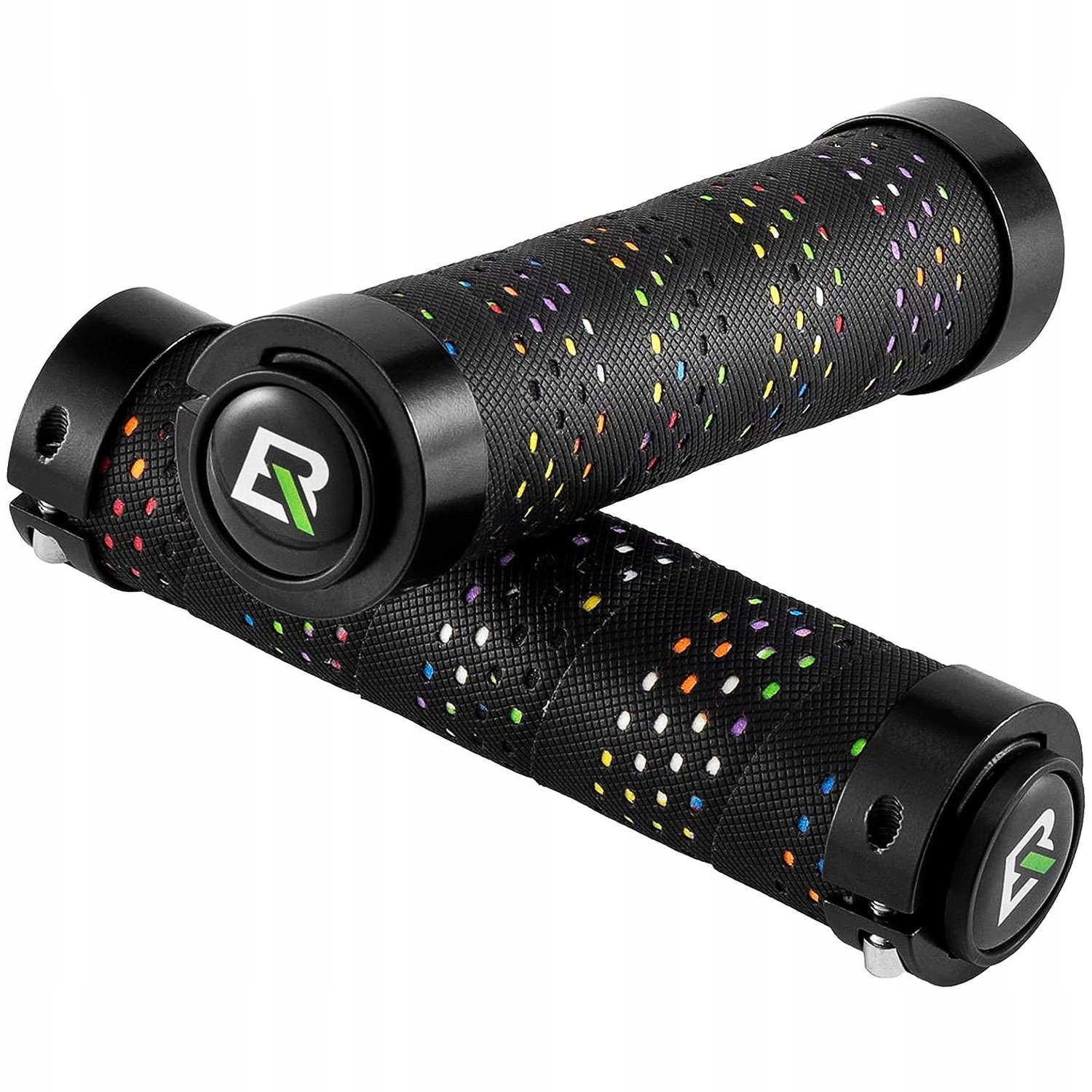 Set 2 manere bicicleta, Rockbros, Burete/Plastic/Aluminiu, Multicolor ...