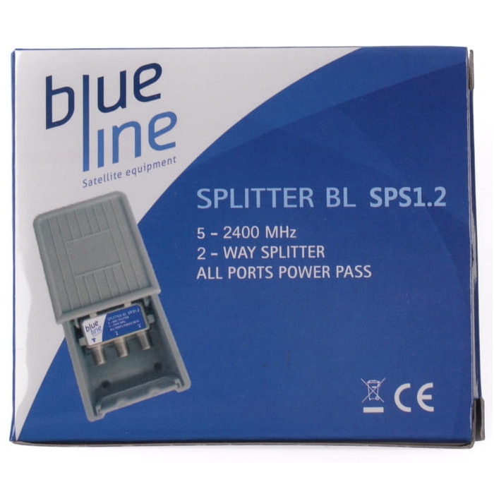 Splitter pentru TV BlueLine, SPS 1.2 5-2400 MHz - eMAG.ro