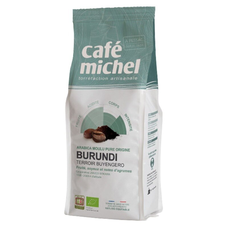 Cafea macinata Arabica 100 % Burundi Bio 250 g Cafe Michel - eMAG.ro
