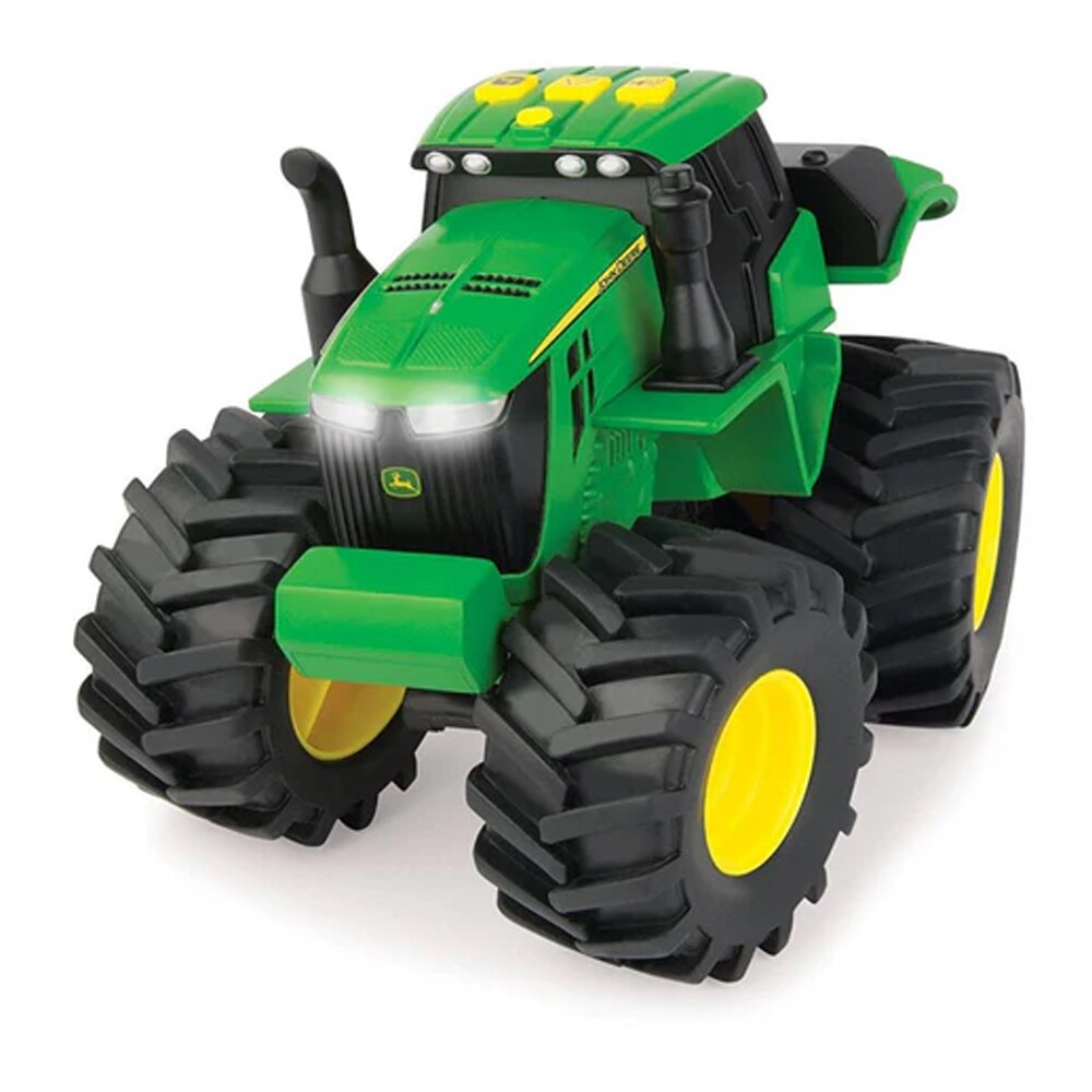 Tractor pentru copii, John Deere, 14 x 11 cm, Verde, 3+ - eMAG.ro