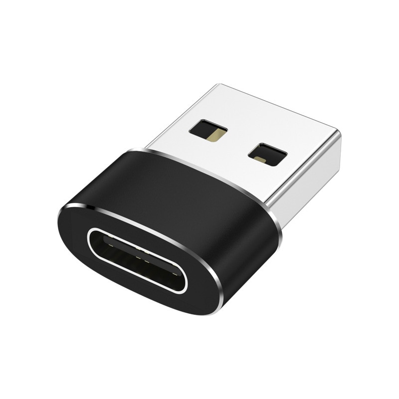 Adaptor, USB-C mama/USB, Negru - eMAG.ro