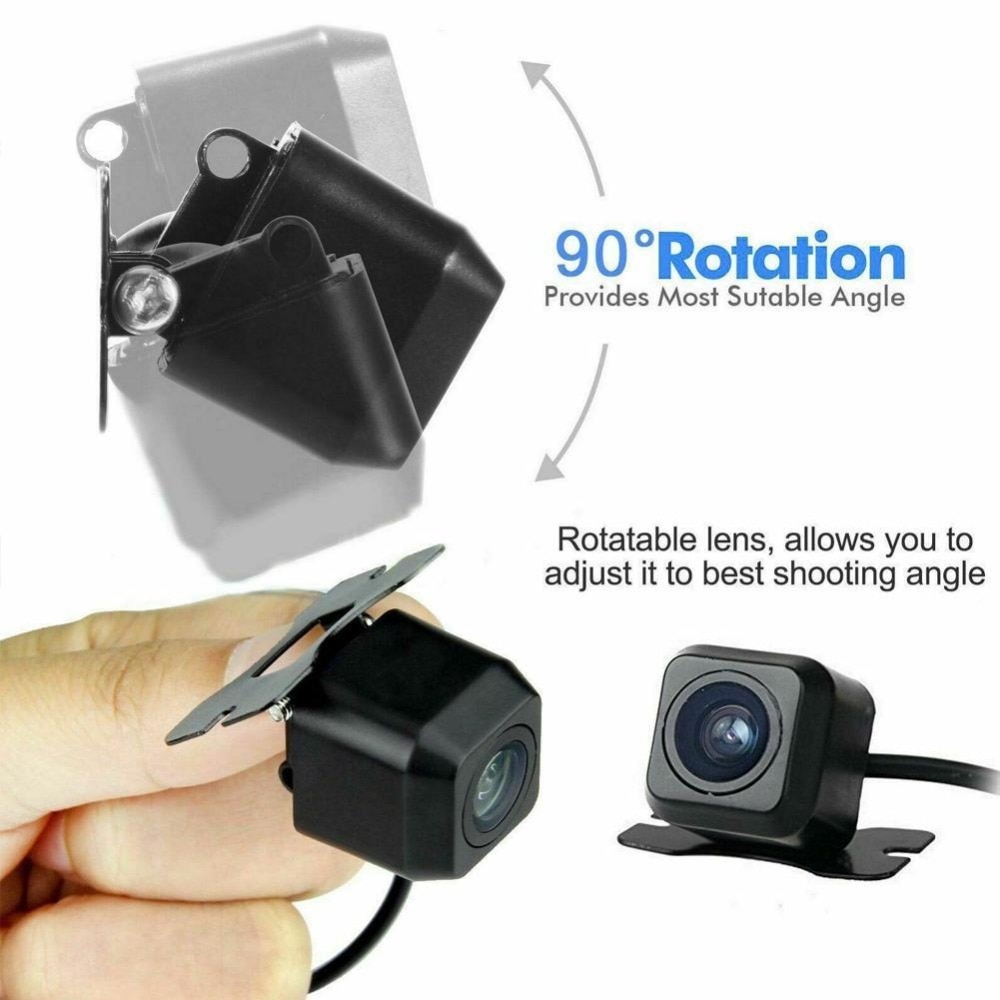 Camera spate auto, externa, Vedere nocturna HD, Negru - eMAG.ro