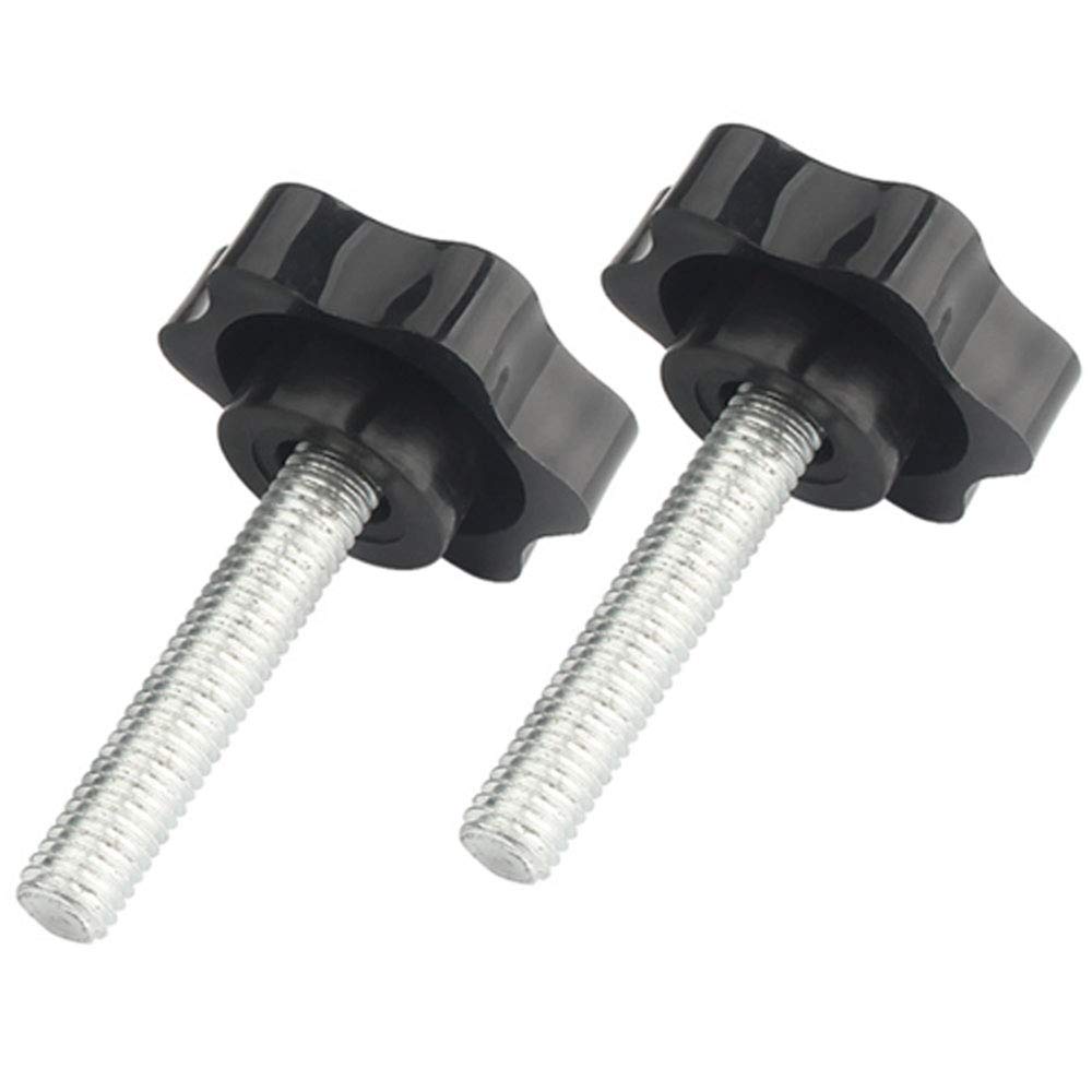 Set 8 suruburi, KkvoGmle, Plastic/Fier, 40mm, Argintiu/Negru - eMAG.ro
