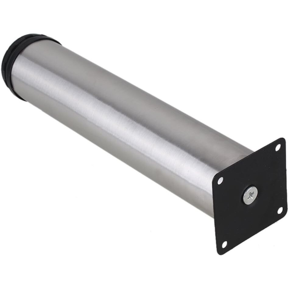 Set 4 picioare mobilier, KkvoGmle, Otel inoxidabil/Plastic, Ajustabile ...