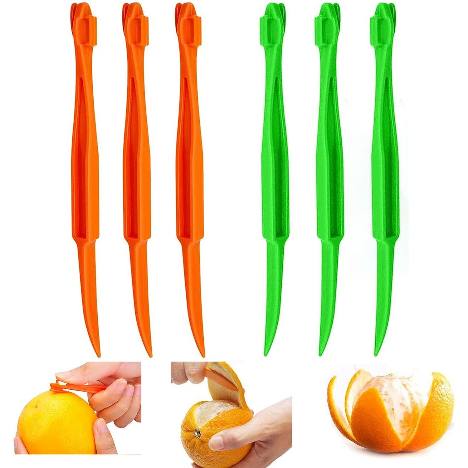Set decojire portocale, Sunmostar, Plastic, Multicolor - eMAG.ro