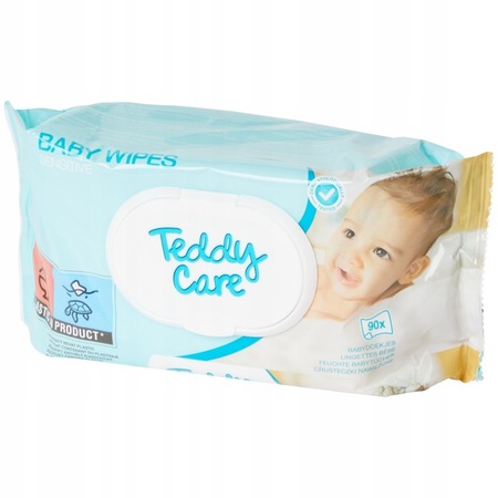Servetele umede bebelusi, Teddy Care, 90buc - eMAG.ro