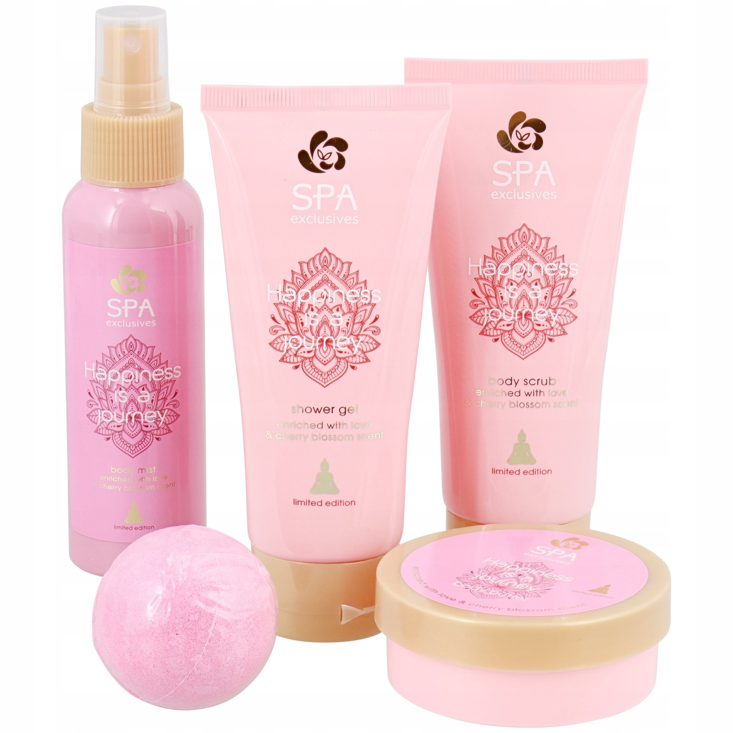 Set cosmetice, Spa Exclusives, Sampon/Bomba baie/Scrub/Spray corp ...