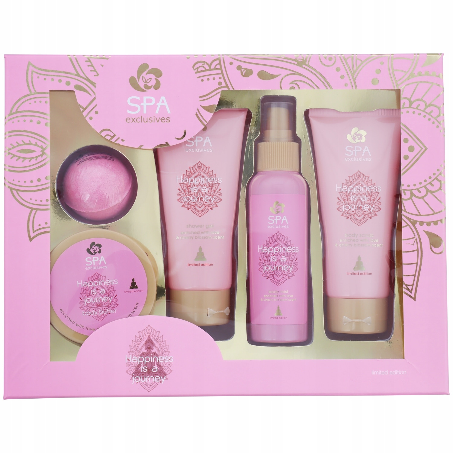 Set cosmetice, Spa Exclusives, Sampon/Bomba baie/Scrub/Spray corp ...