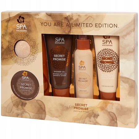 Set cosmetice, Spa Exclusives, Gel dus/Scrub/Unt corp/Spray corp/Bomba ...