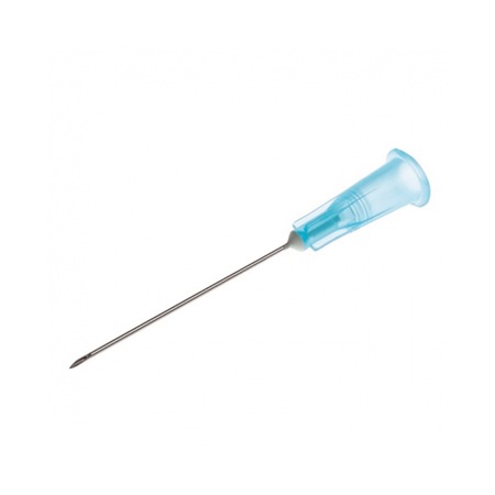 Игли за интрамускулни спринцовки 23G, 1 1/4 инча - 0.60x32mm, сини (100 ...