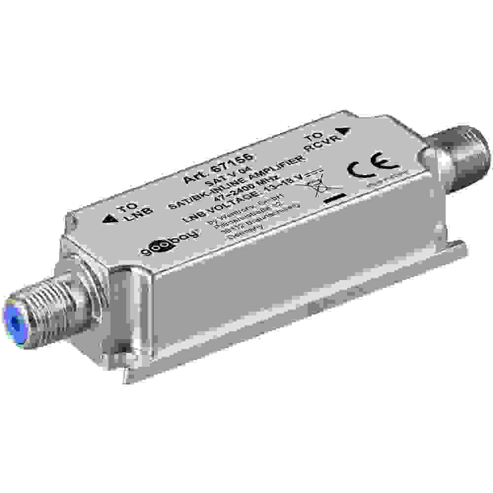 Amplificator TV 47-2400 MHz TV+SAT Goobay - eMAG.ro