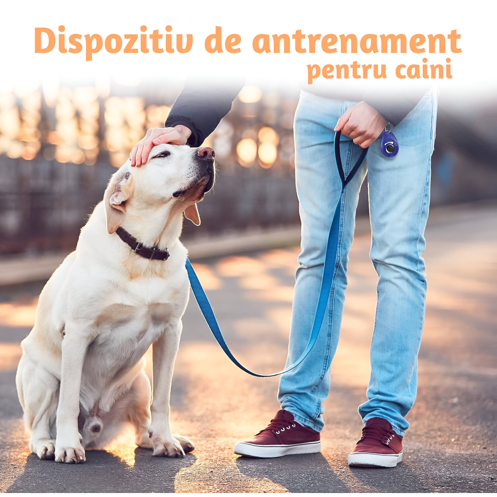 Dispozitiv Macomi™ pentru dresajul cainilor, pentru o pregatire optima si aprobarea cainilor, cu ...