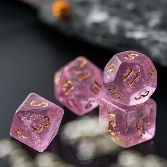 Set 7 Zaruri D&D, Royal Pink - eMAG.ro