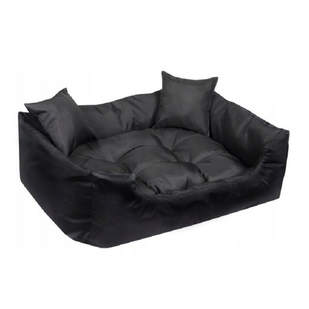Pat pentru caini 75x65 cm, Culoare negru, Material durabil Codura - eMAG.ro