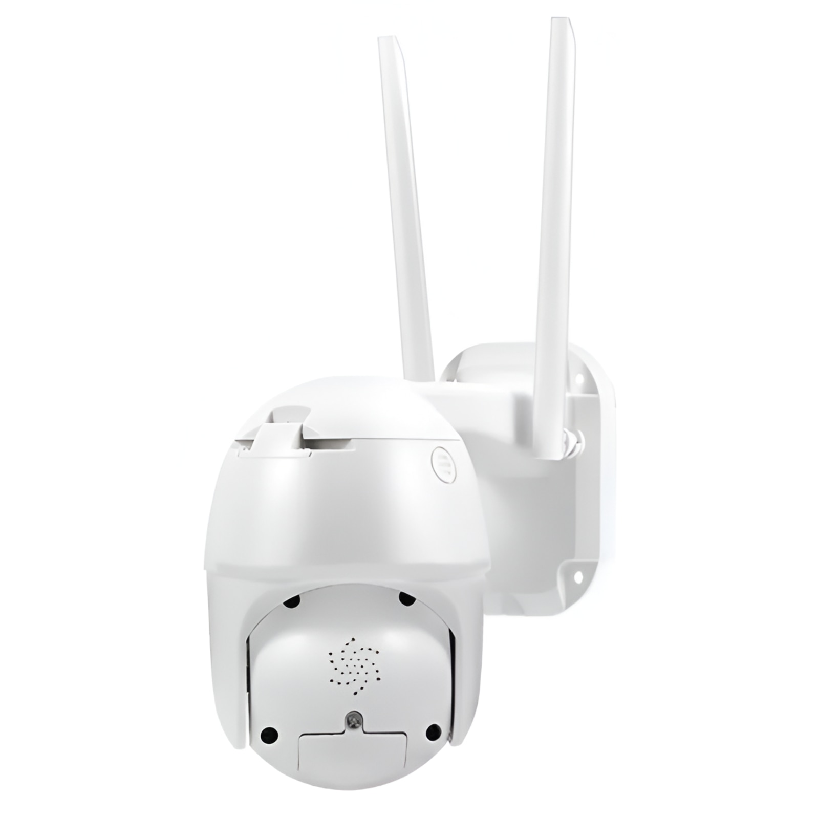 Камера за наблюдение аудио видео безжична на открито или закрито Full Hd 5 0 Mp бяла Almk