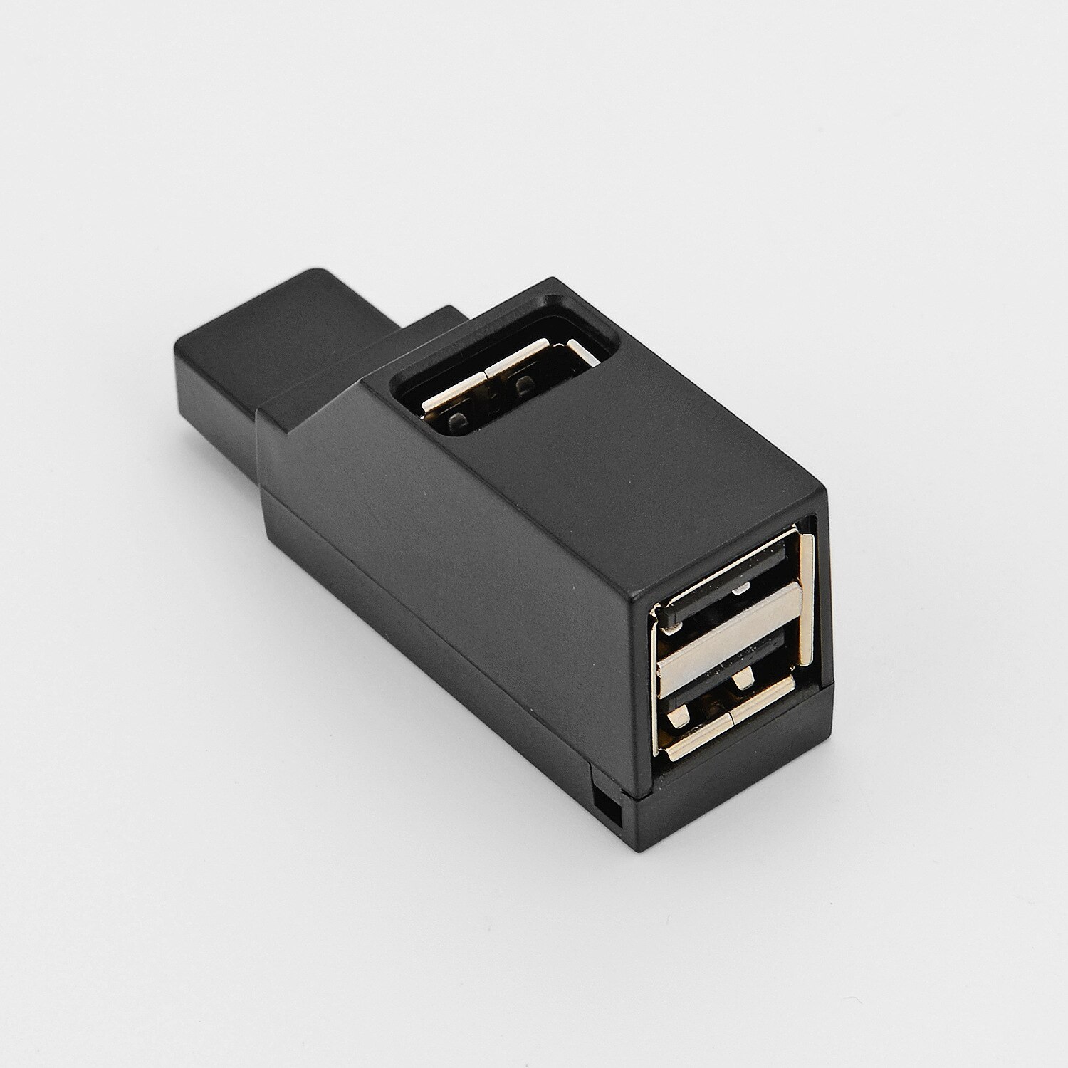 Hub adaptor splitter porturi USB 2.0, Sunmostar, Negru - eMAG.ro