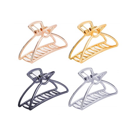 Set 4 clesti de par Sunmostar, Metal, Multicolor - eMAG.ro