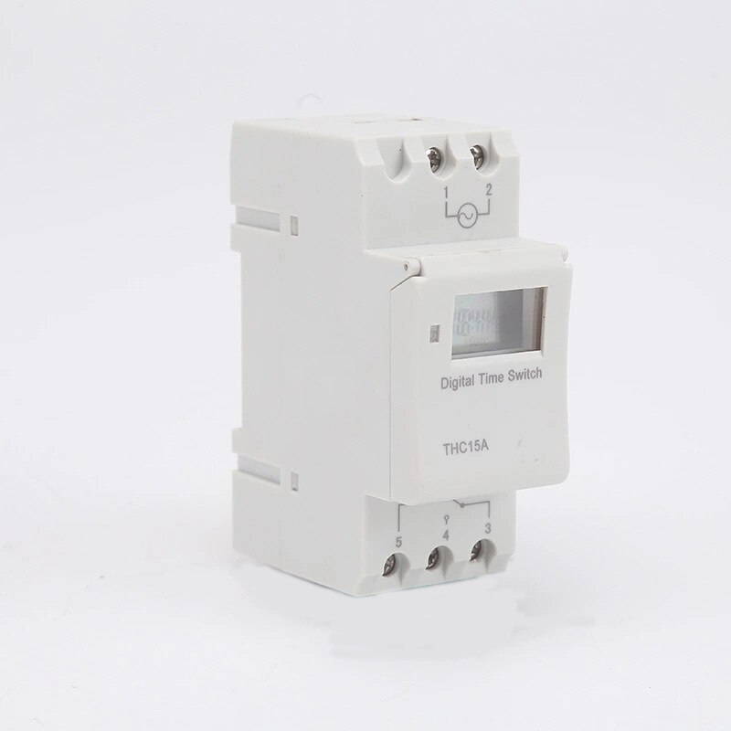 Comutator temporizator programabil LCD montat pe panou, Sunmostar, 15A ...