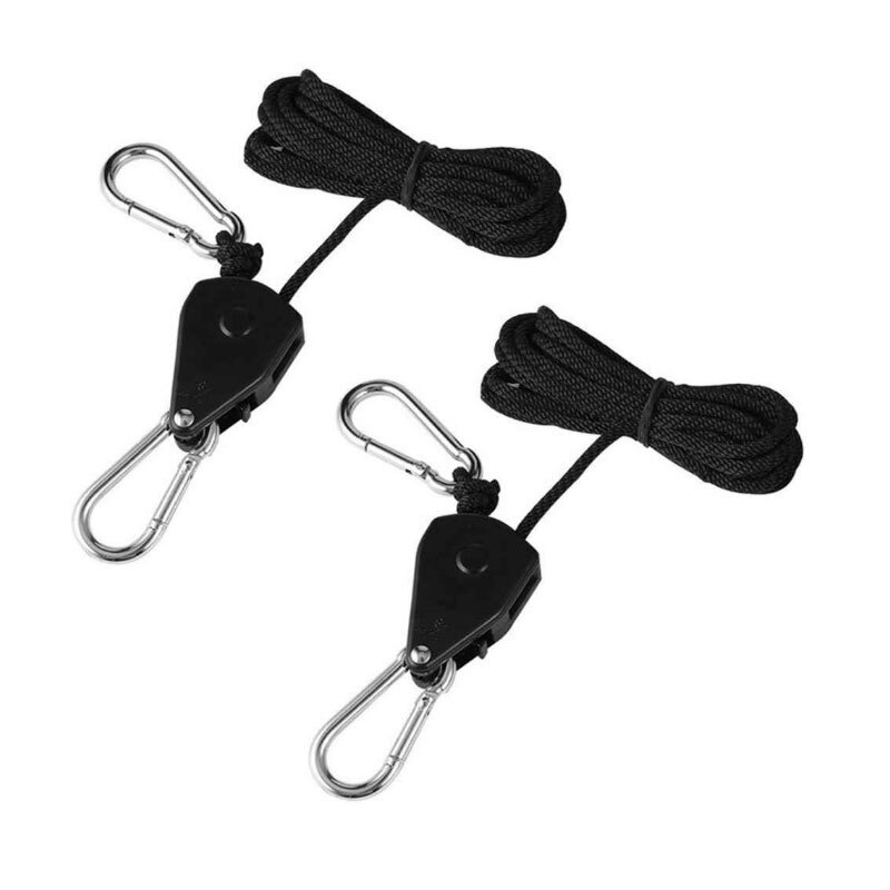 Set 2 franghii retractabile, Sunmostar, Metal, Negru - eMAG.ro