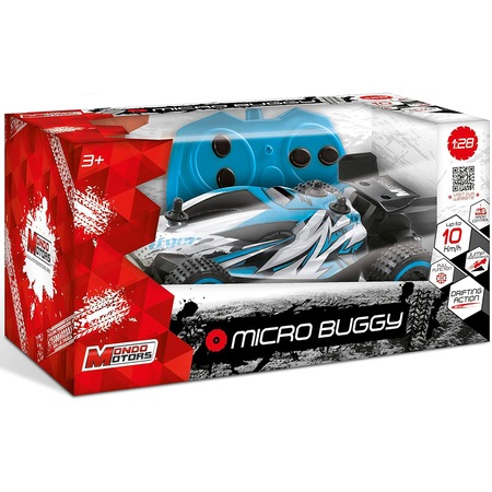 Masinuta RC Mondo Motors - Micro Buggy, albastru, scara 1:28 - eMAG.ro