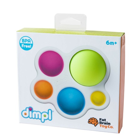 Интерактивна играчка Fat Brain Dimpl - Силиконови мехурчета - eMAG.bg