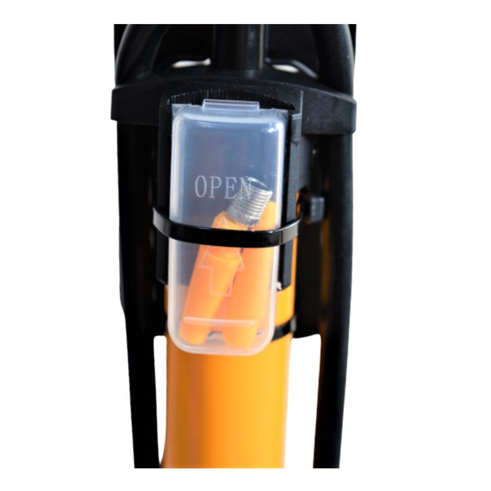 Pompa de aer, INGCO, manuala, de umflat roti, cu manometru, 10Bar - eMAG.ro