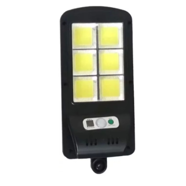 Lampa LED cu incarcare solara de perete - CU 96 LED, E-manor® - eMAG.ro