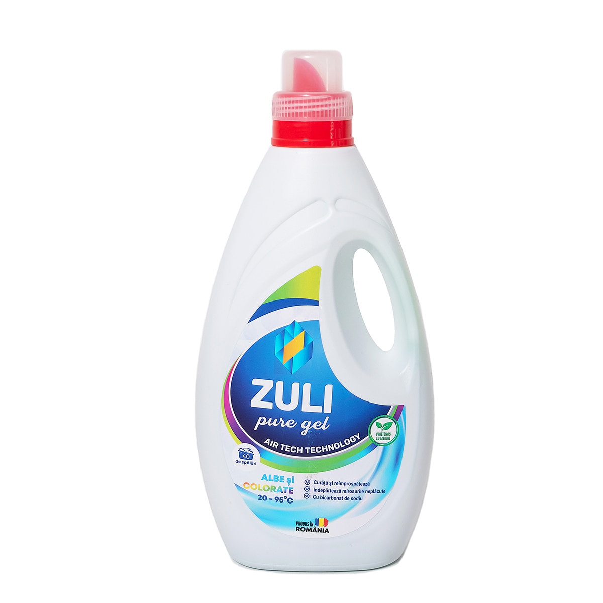 Течен перилен препарат ZULI Green 2л 40 Пранета - eMAG.bg