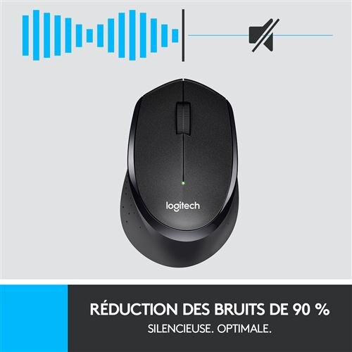 Mouse fara fir, Logitech, Wireless, Compatibil cu Mac/ Chrome, Negru ...