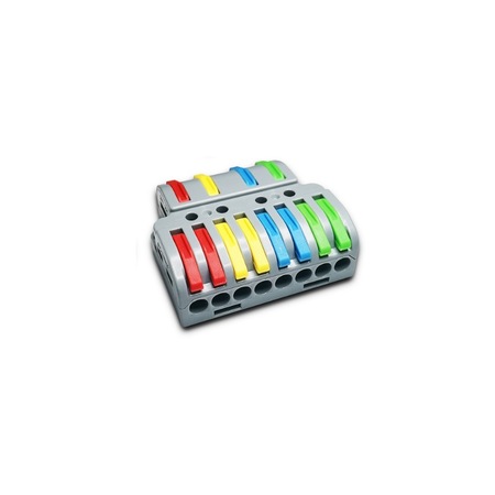 Conector de cablu rapid, 4 intrari - 8 iesiri - eMAG.ro