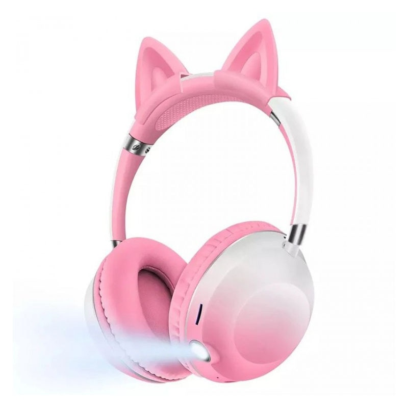 Casti audio wireless, microfon, BT, EM85, roz - eMAG.ro