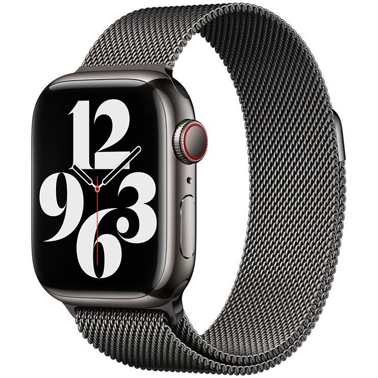 Каишка за Apple Watch 41mm, Milanese Loop, Graphite - eMAG.bg