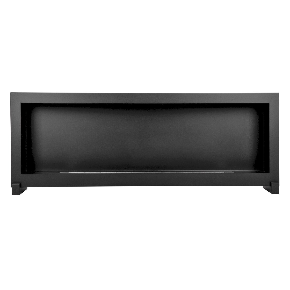 Semineu cu bioetanol S-Line BOX 120cm negru fara sticla - eMAG.ro