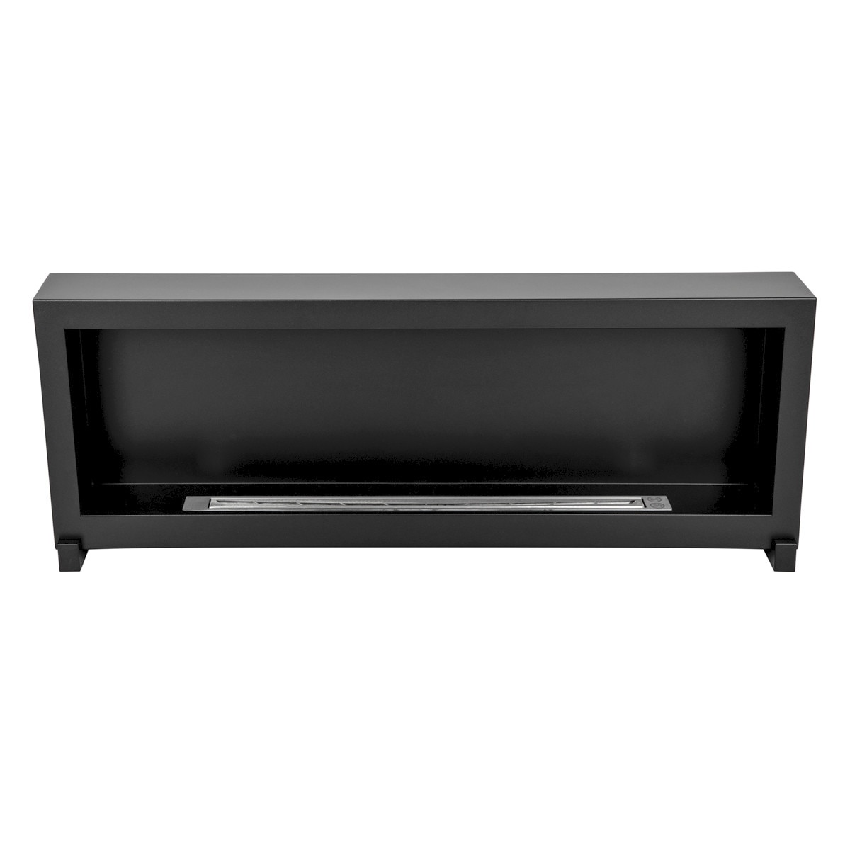 Semineu cu bioetanol S-Line BOX 120cm negru fara sticla - eMAG.ro