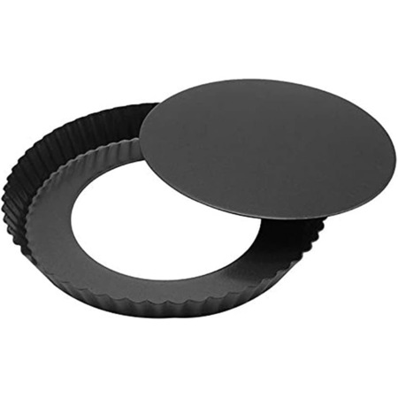 Forma pentru tarte, KkvoGmle, Baza detasabila, Negru - eMAG.ro