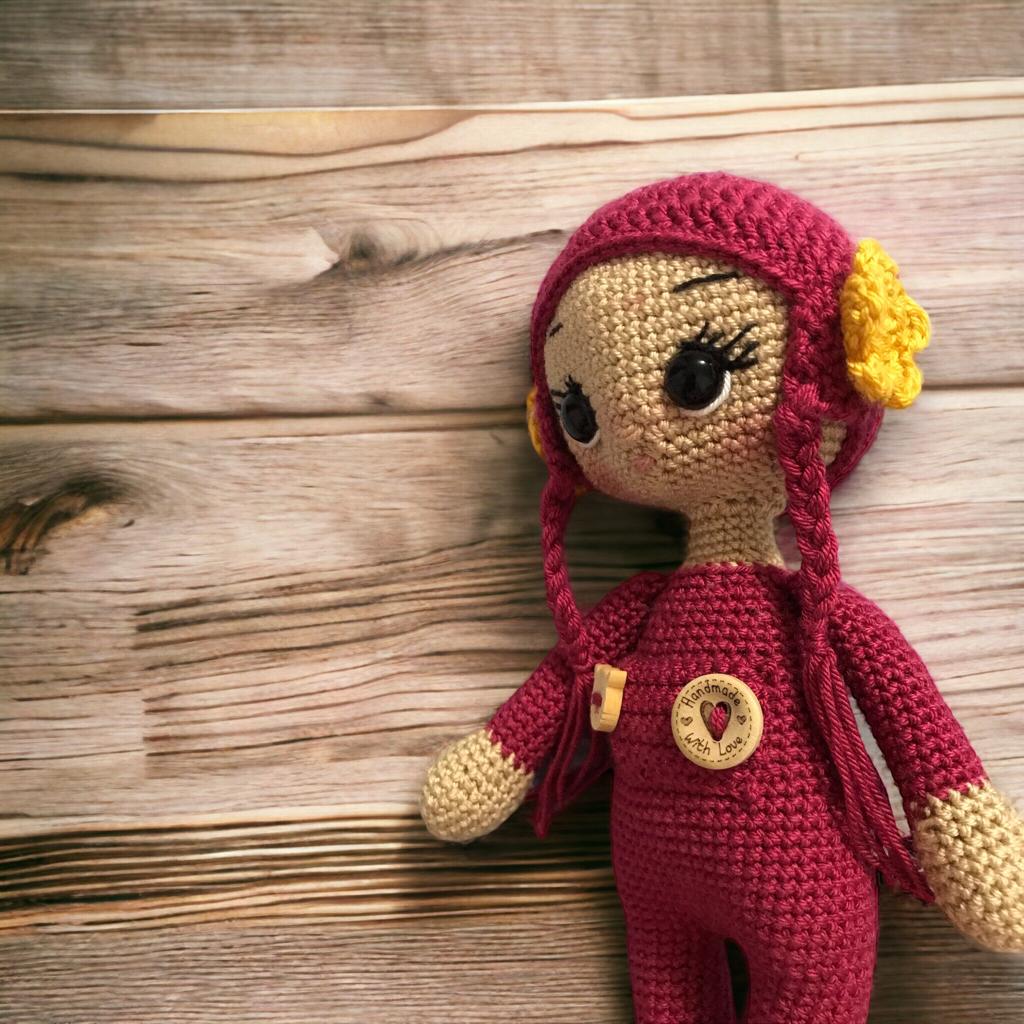 Papusa crosetata 20 cm - eMAG.ro